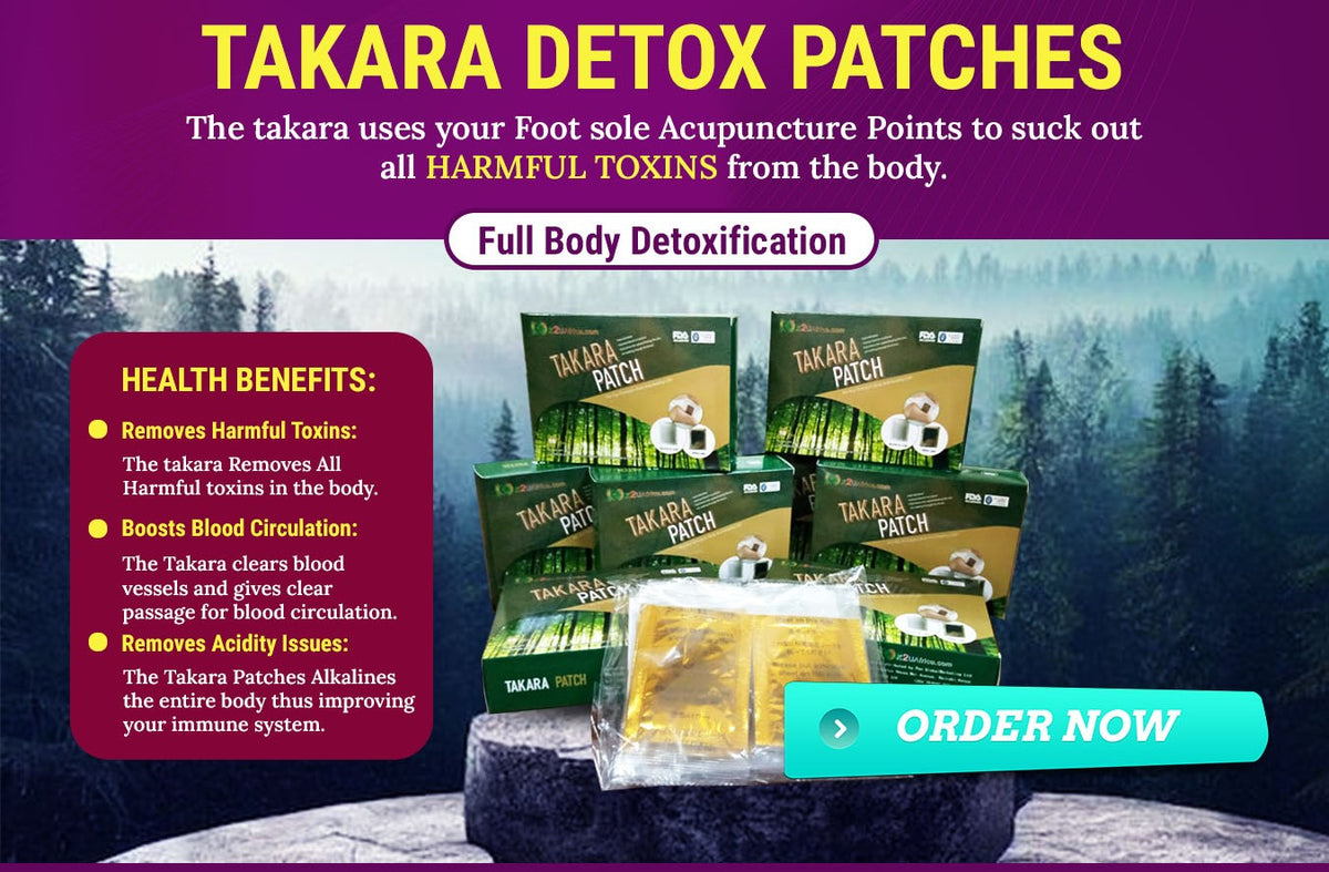 Where to buy Takara Detox Patches in Nairobi & Kenya – KALONJI ONLINE SHOP